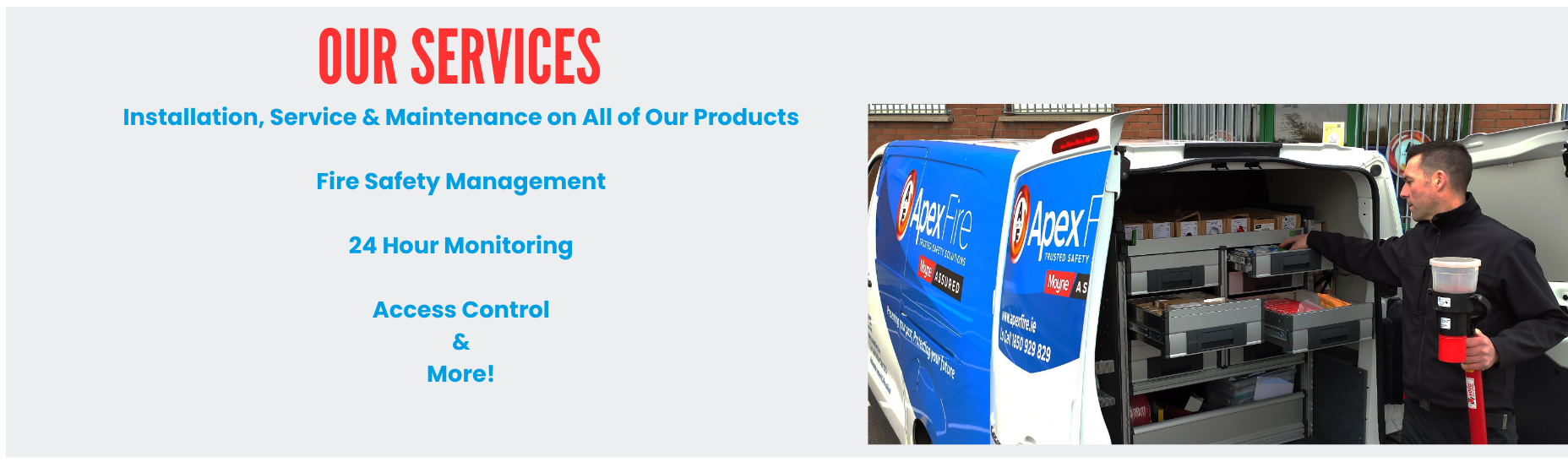 Fire Safety Apex Fire - Fire Protection Near Me - Freephone - 1800929829